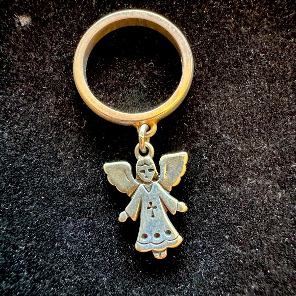 James Avery | Jewelry | James Avery Angel Dangle Ring | Poshmark